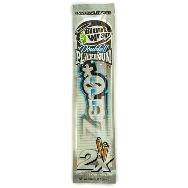 Blunt Wrap Double Platinum x2 – Green Smokers