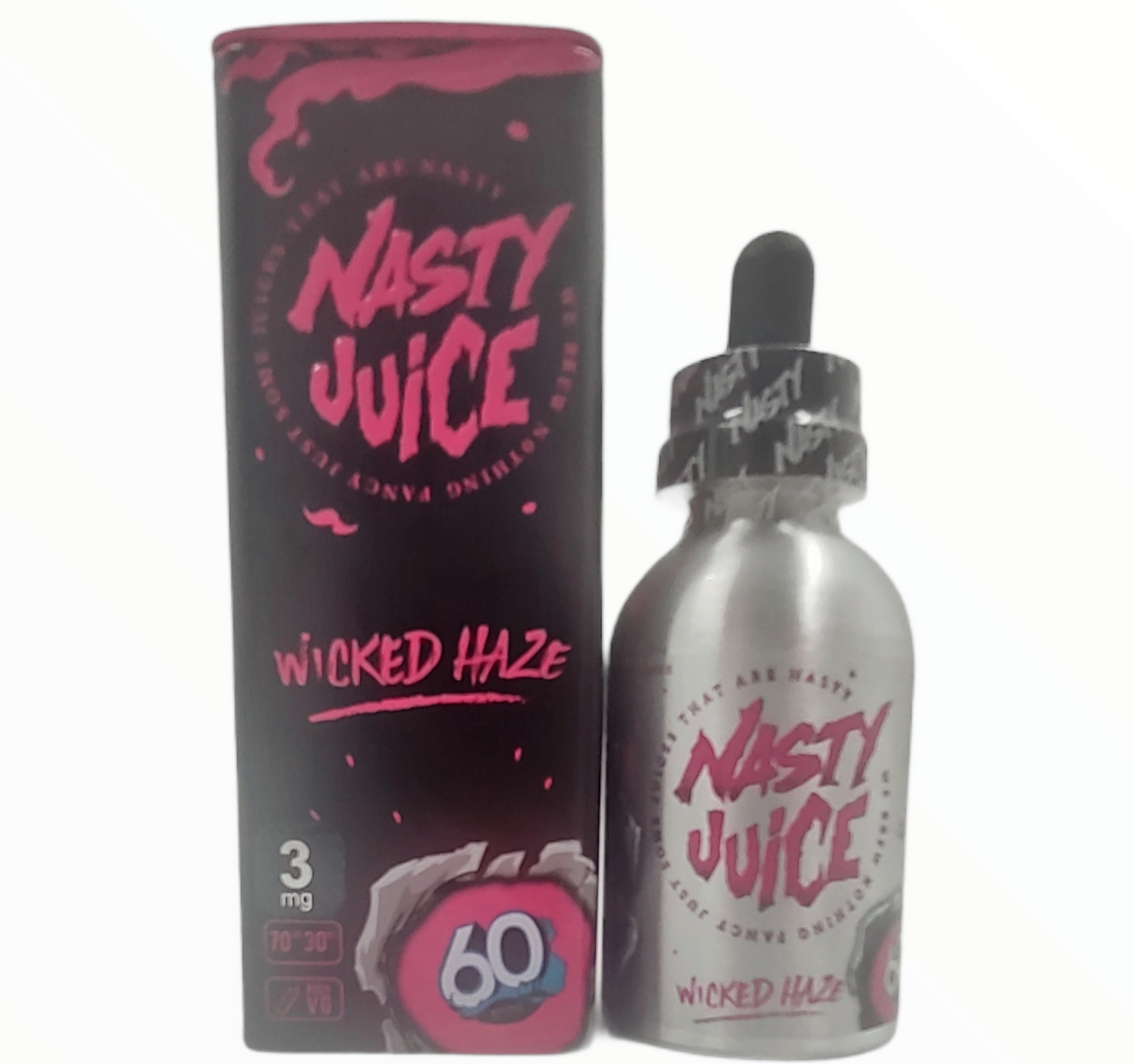 Esencia Nasty Juice Wicked Haze 60 ml 3 mg nicotina – Green Smokers